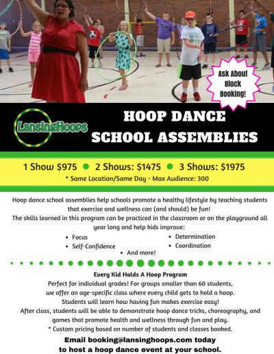 School Assembly Flyer - Lansing Hoops